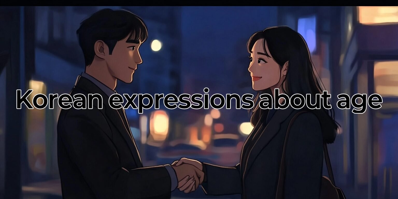 How Koreans Talk About Age – Expressions, Titles, and Cultural Norms - Aigo